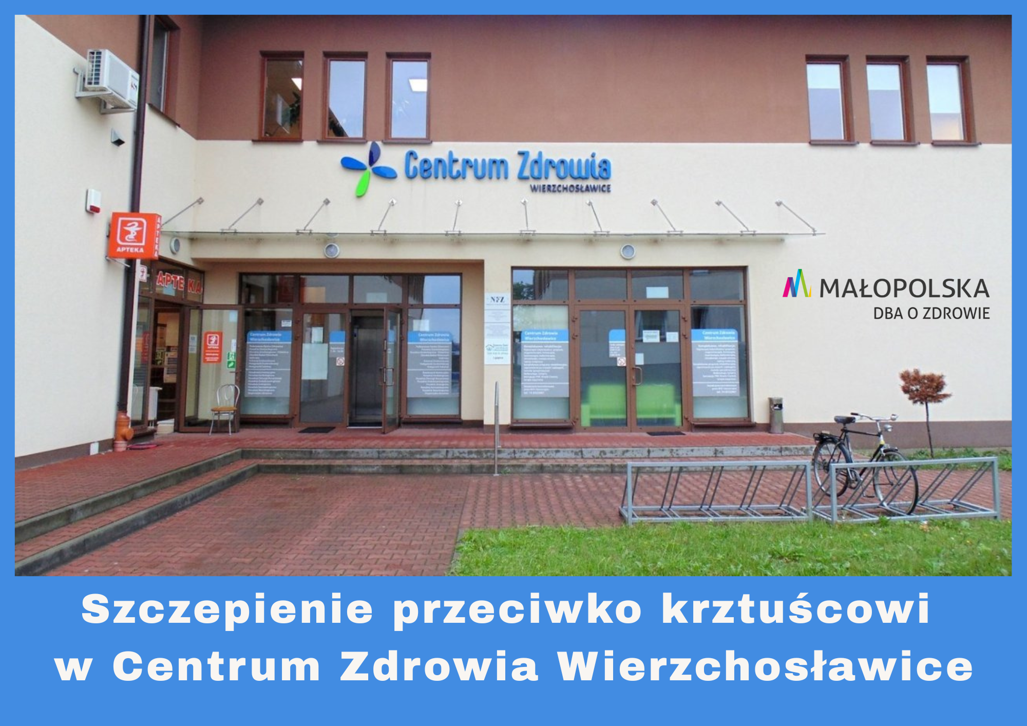 Zapraszamy do Centrum Zdrowia Wierzchosławice - Gmina Wierzchosławice
